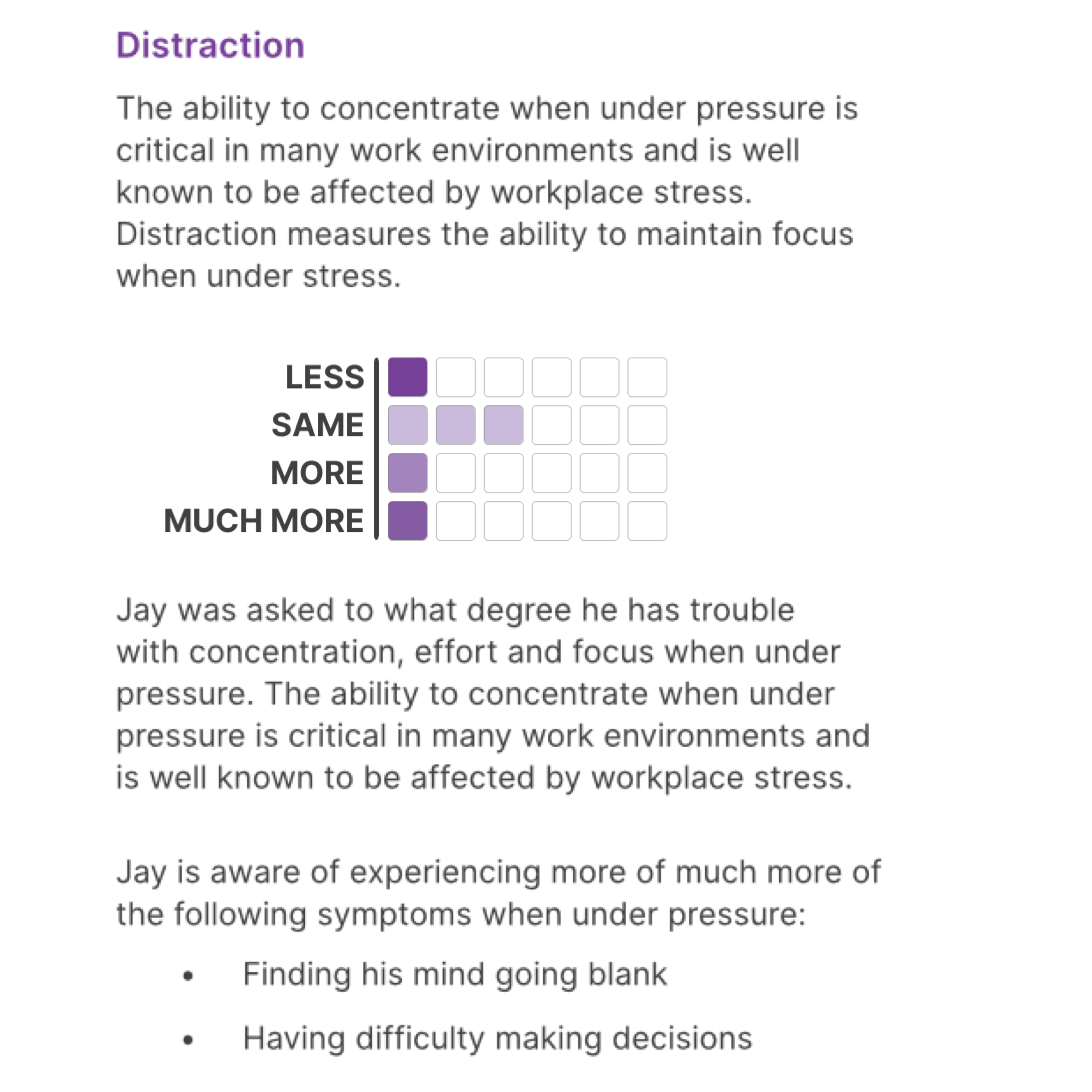 Introduction of Selector Stress Reactions – Selector